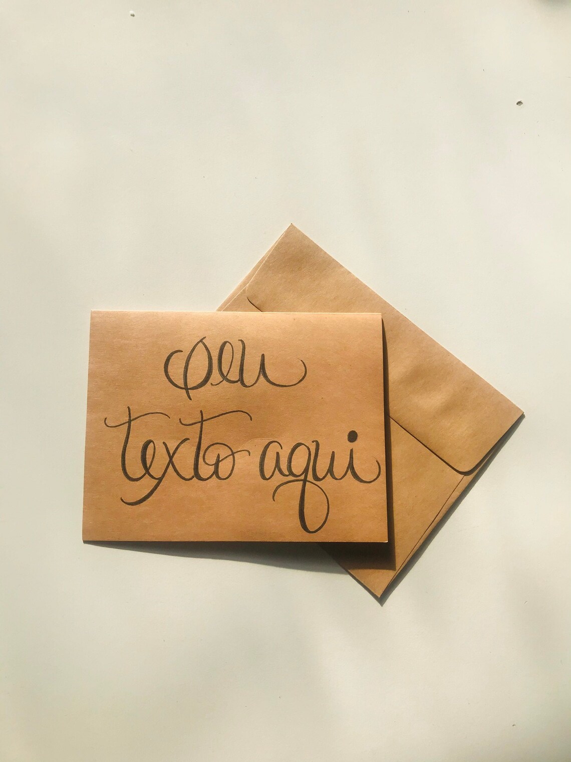Portuguese Card, Custom Calligraphy, Portuguese Lettering, Personalized ...