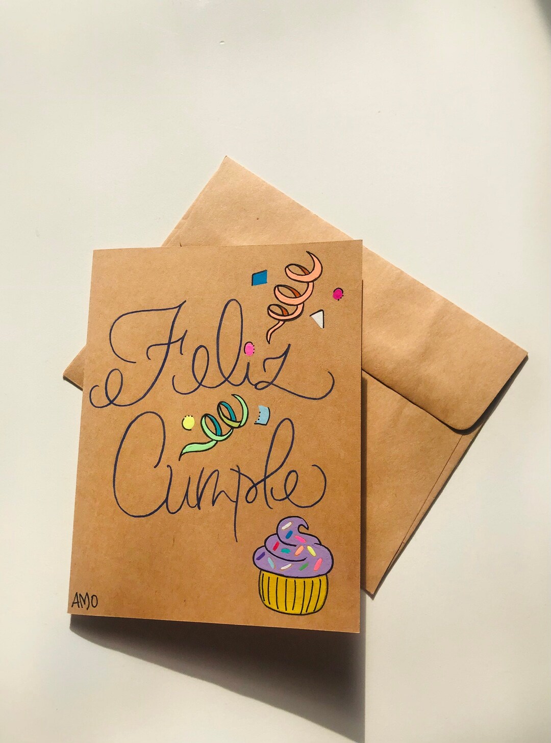 Feliz Cumpleaños Card, Feliz Cumple, Tarjeta Cumpleaños, Español Card ...