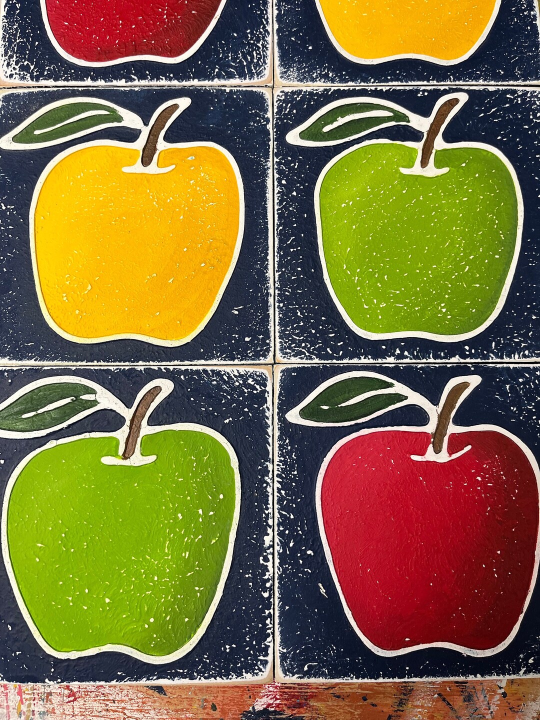 APPLE 6x6 - Fall Decor, Autumn, Fairy, Pumpkin Season, Coastal ...