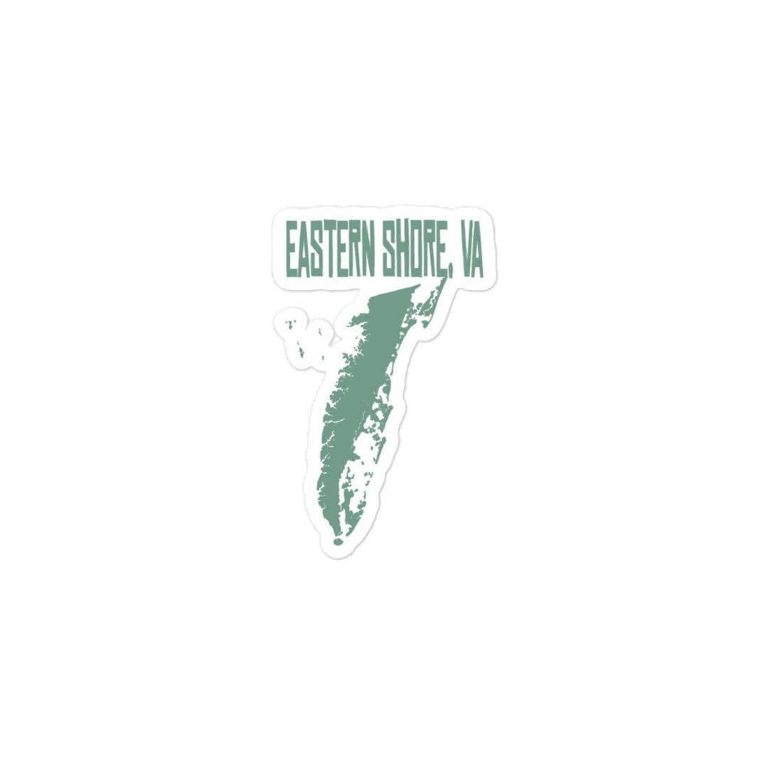 EASTERN SHORE STICKER, Slack Tide Designs, Virginia, Slack Tide ...