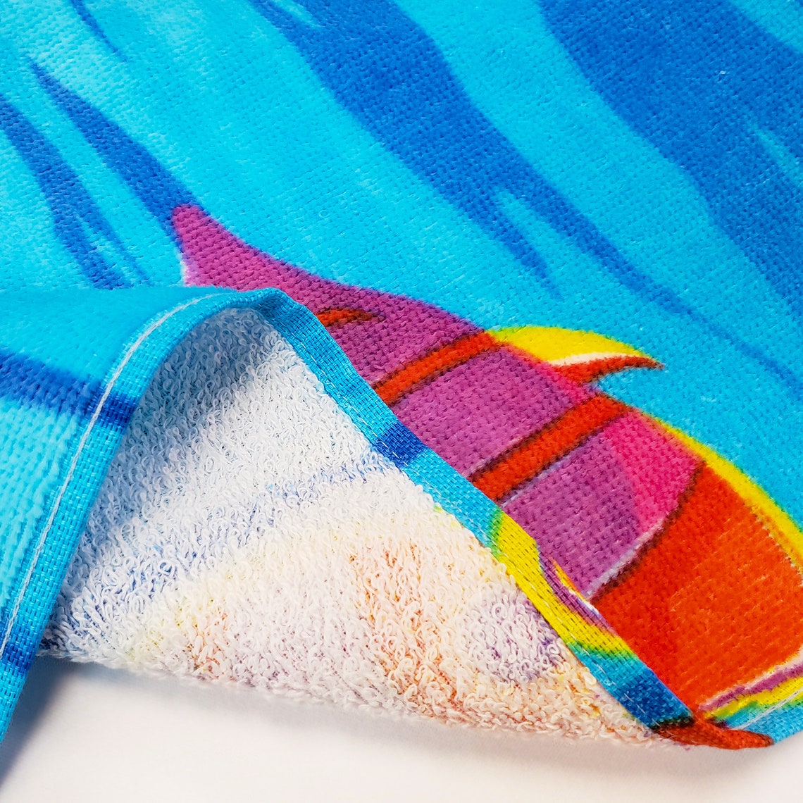 Little Mermaid Velour Beach Towel - Etsy