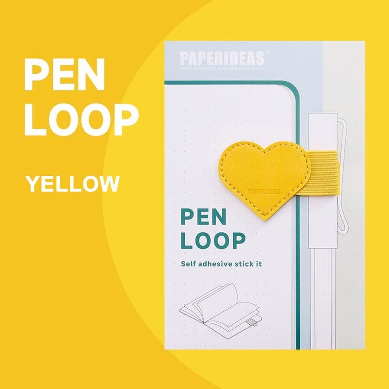 Paperideas Pen Loop | Notebook Journal Accessory - Etsy