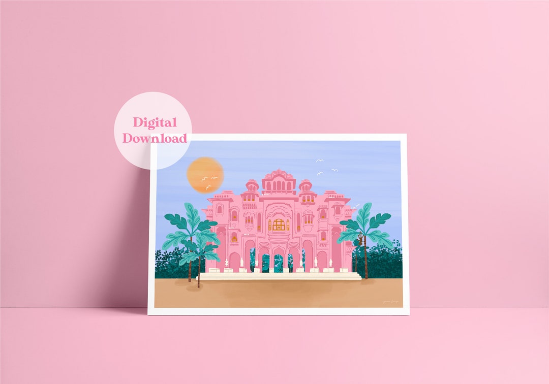 Patrika Gate in the Jungle, Jaipur, India - DIGITAL DOWNLOAD - Travel ...
