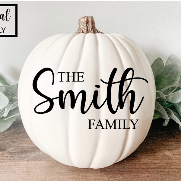 Pumpkin Vinyl Decal - Etsy