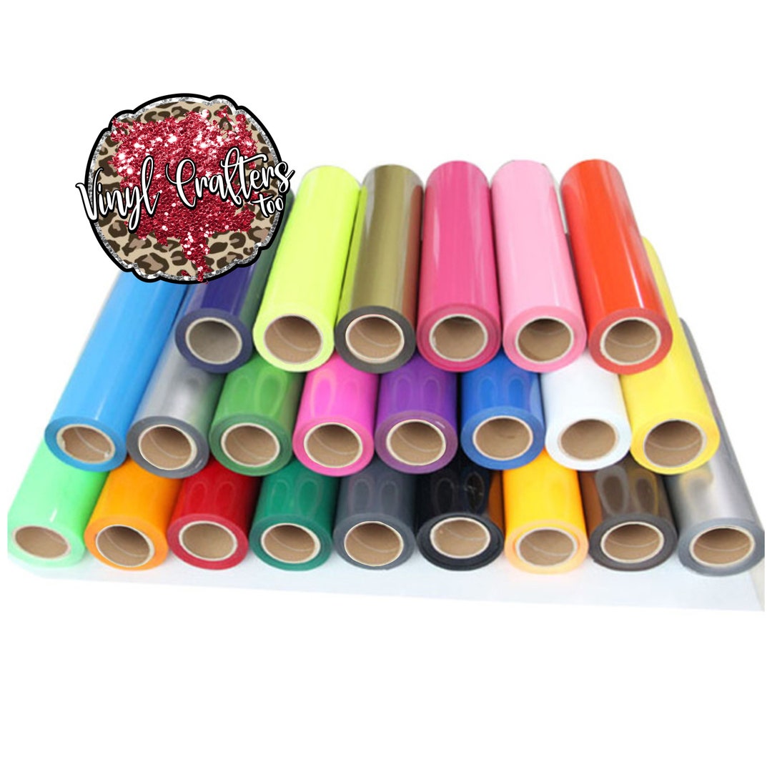 Heat Transfer Vinyl Sheets, Tshirt Vinyl, Iron on Vinyl, HTV, Cricut ...