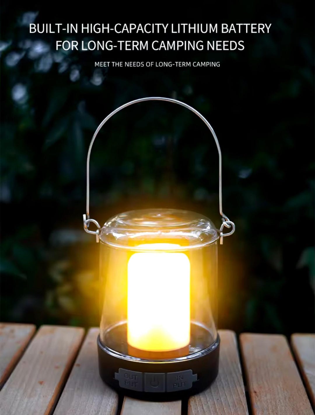 Rechargable LED Lantern Camp Light - Etsy
