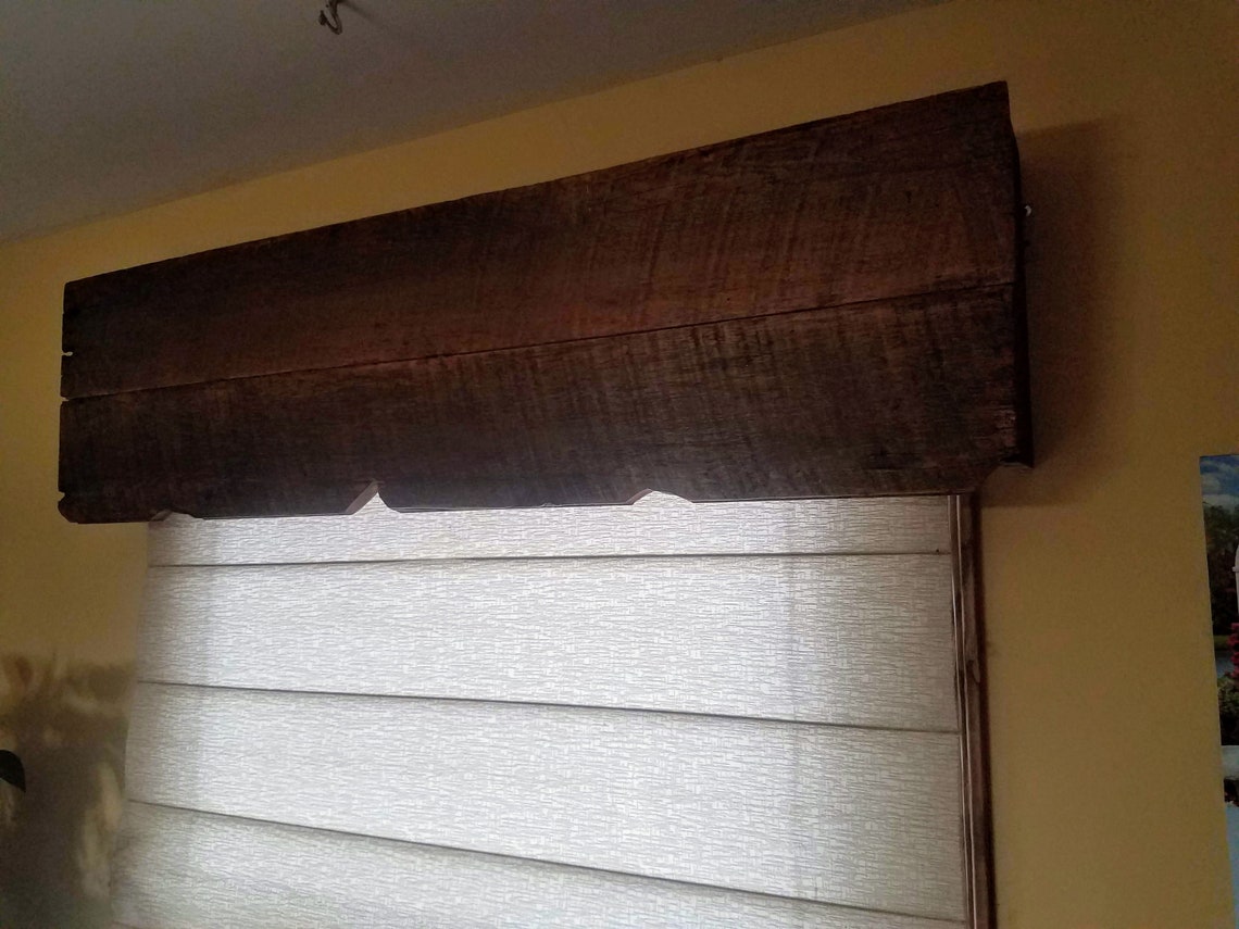 Rustic Style Window Valances | Etsy