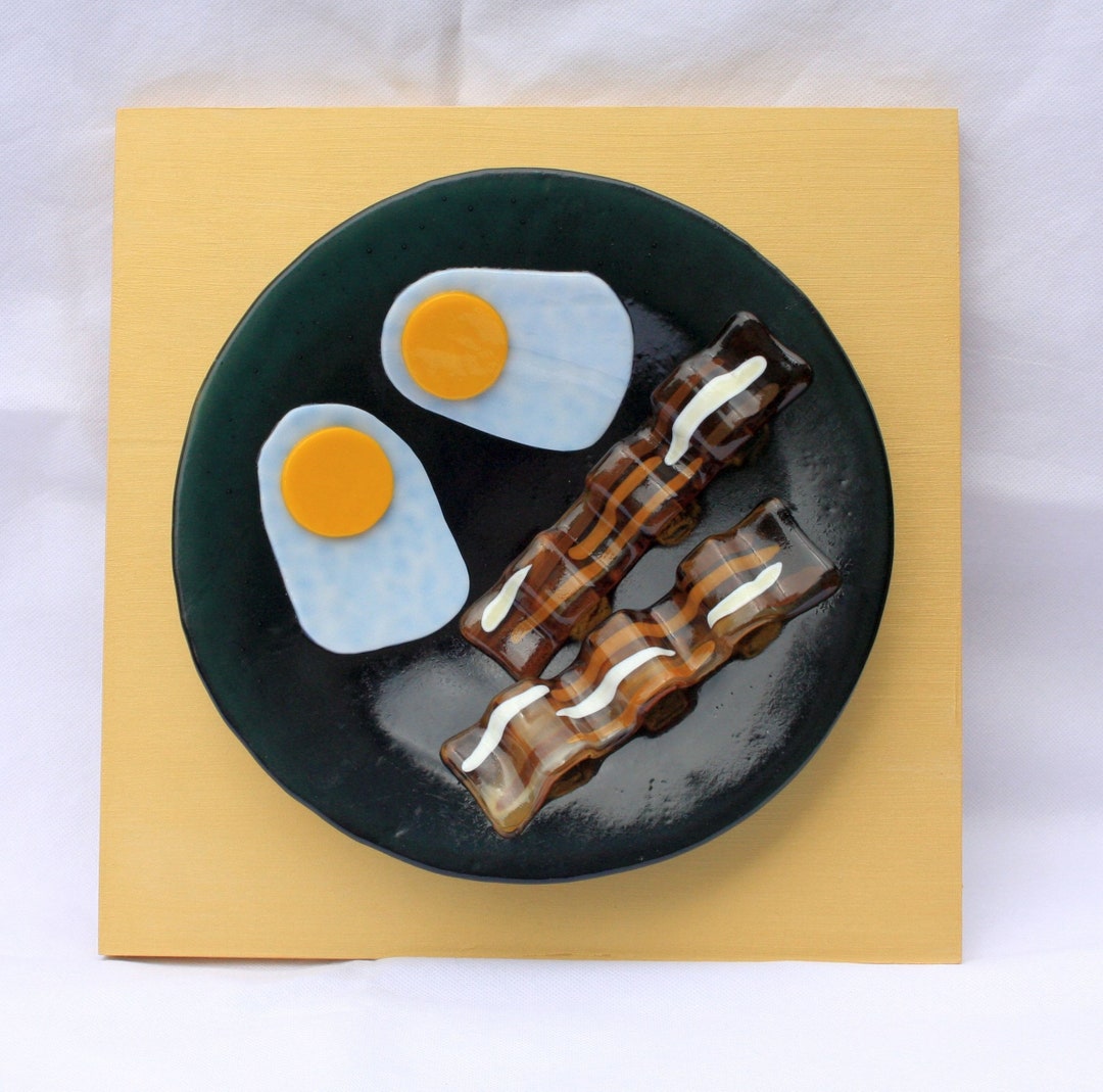 Breakfast, Bacon and Eggs, Cafe Wall Art, Clever Food Wall Art, Kitchen ...