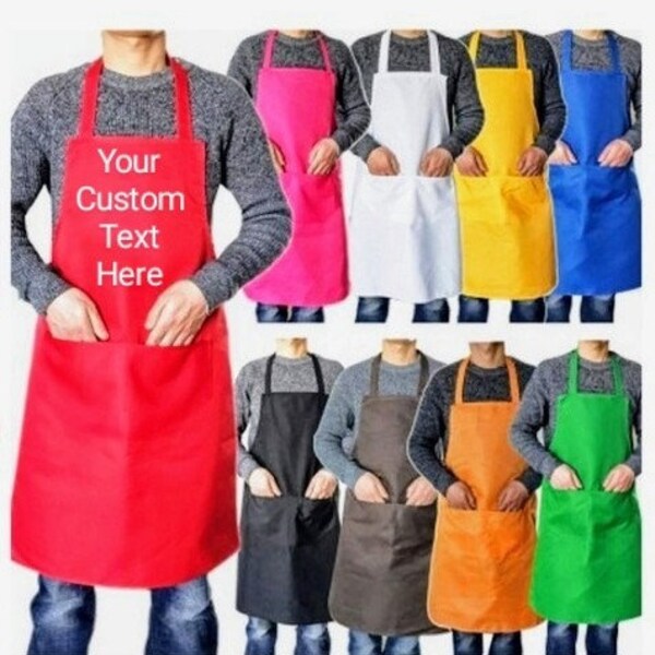 Personalised Aprons for Adults - Etsy UK