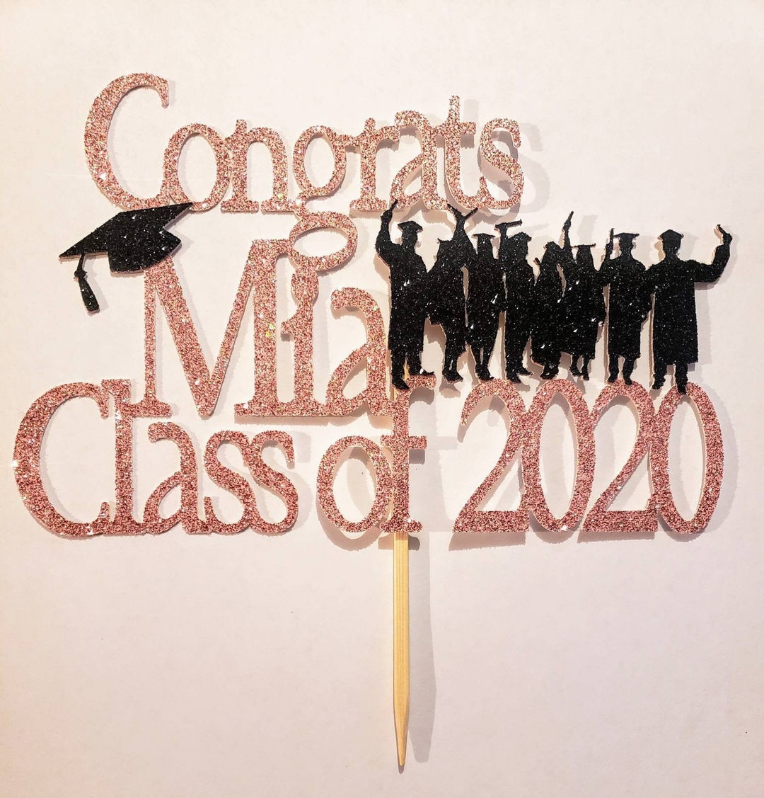 Personalized Custom Cake Topper for Graduation or Convocation With ...