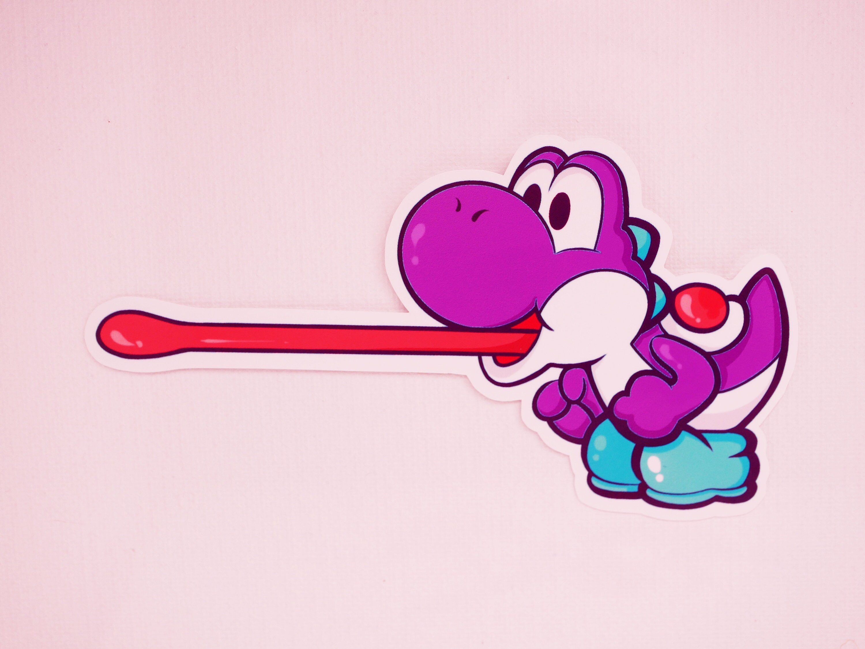 Yoshi Sticker 2 Pair Super Mario 8 Color Assortment - Etsy