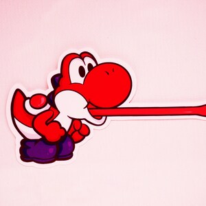 Yoshi Sticker 2 Pair Super Mario 8 Color Assortment - Etsy