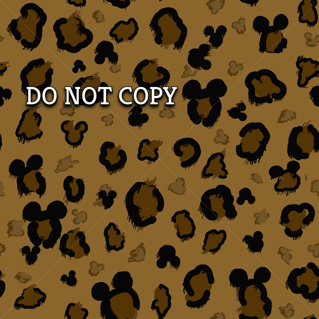 Cheetah Mouse Ears Seamless File - Etsy