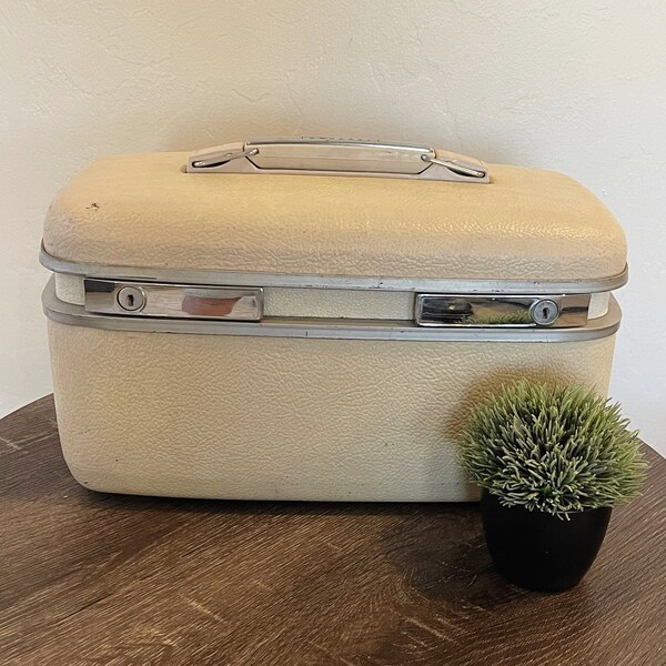 Suitcase Train Case - Etsy