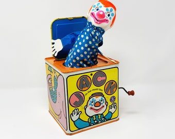 Clown in the box | Etsy