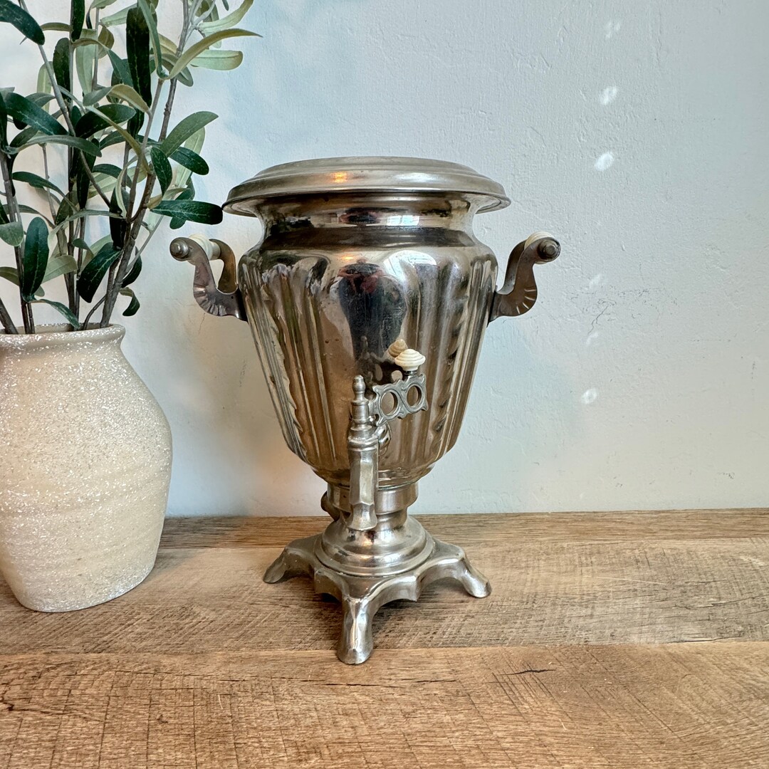 Vintage Samovar - Beverage Dispenser - Teapot - Percolator - Upcycle to ...