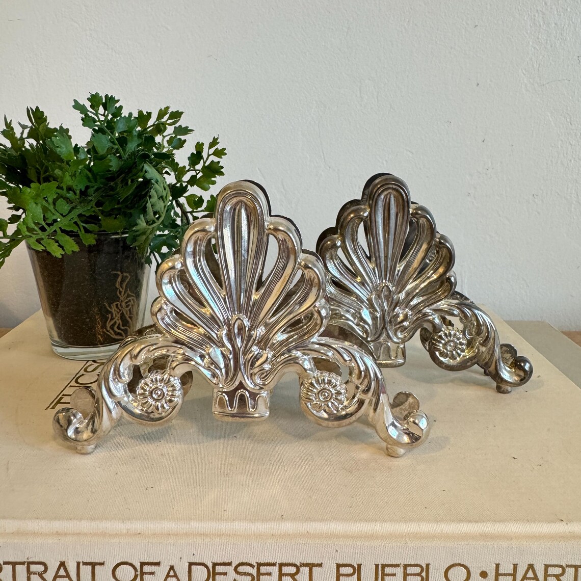 Vintage Silver Plate Knife Rest | Ornate Knife Holder for Table ...