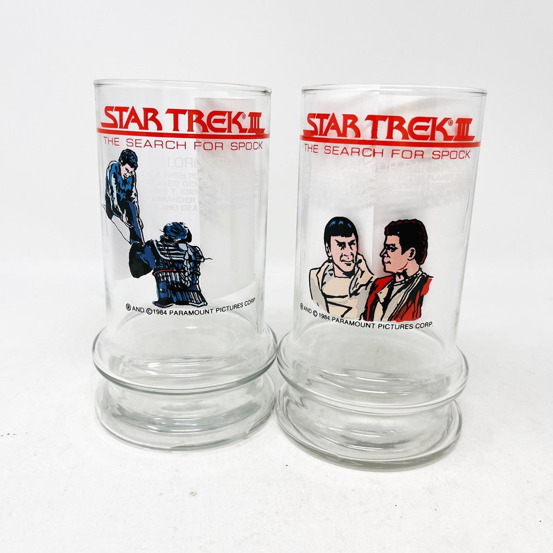 Star Trek Glasses Star Trek III 1984 Taco Bell Lord | Etsy