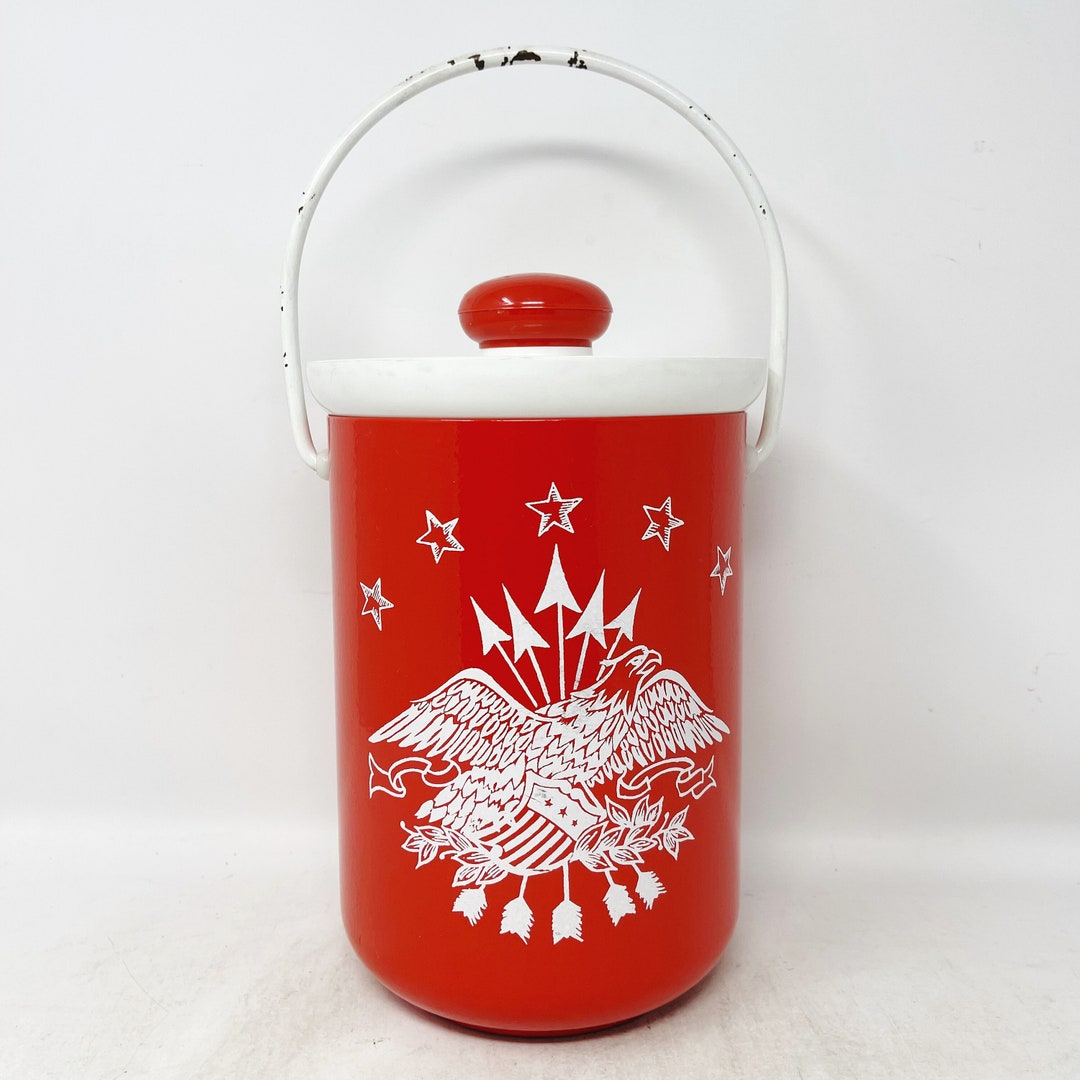 Eagle Ice Bucket - Vintage - Komex - Patriotic - Americana - USA - Wine ...