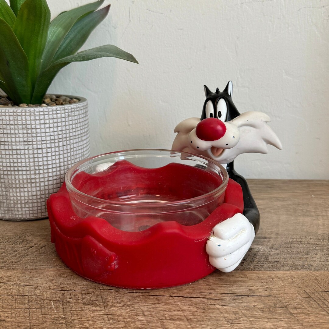 Sylvester Pet Food Bowl - Cat Bowl - Dog Bowl- Bowl - Planter - Looney ...