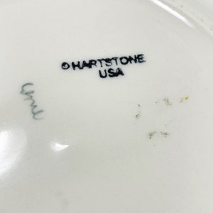 Vintage Santa Cookie Plate Hartstone USA Cookies for Santa Noble ...