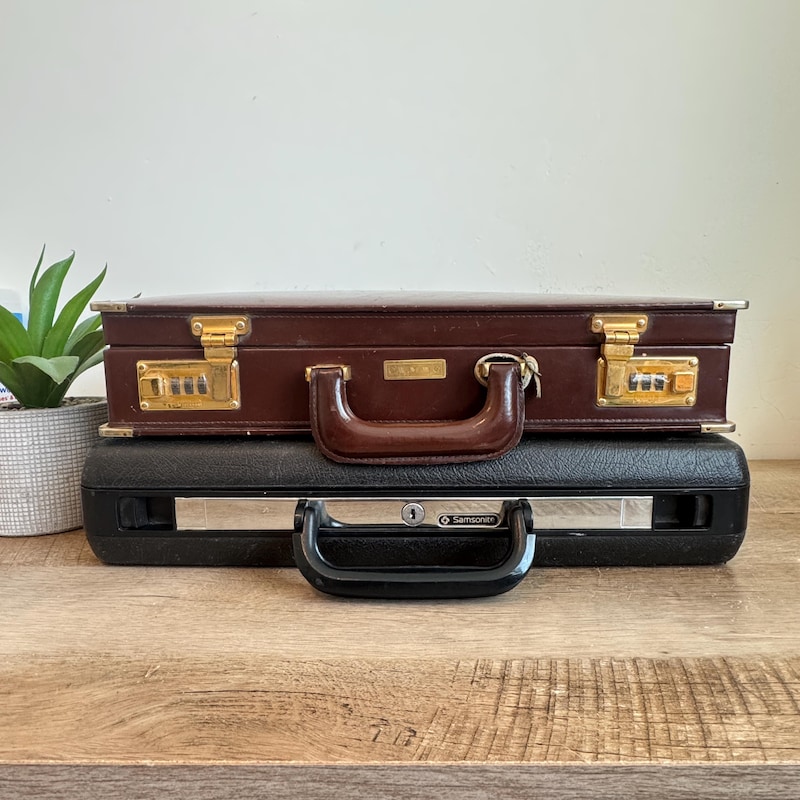 Vintage Briefcase - Etsy