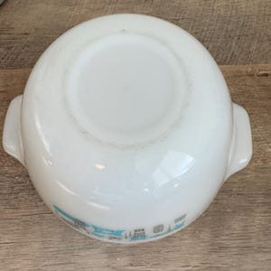 Fire-king Blue Heaven Cinderella Mixing Bowl - Turquoise - 9 3/4" Dia ...