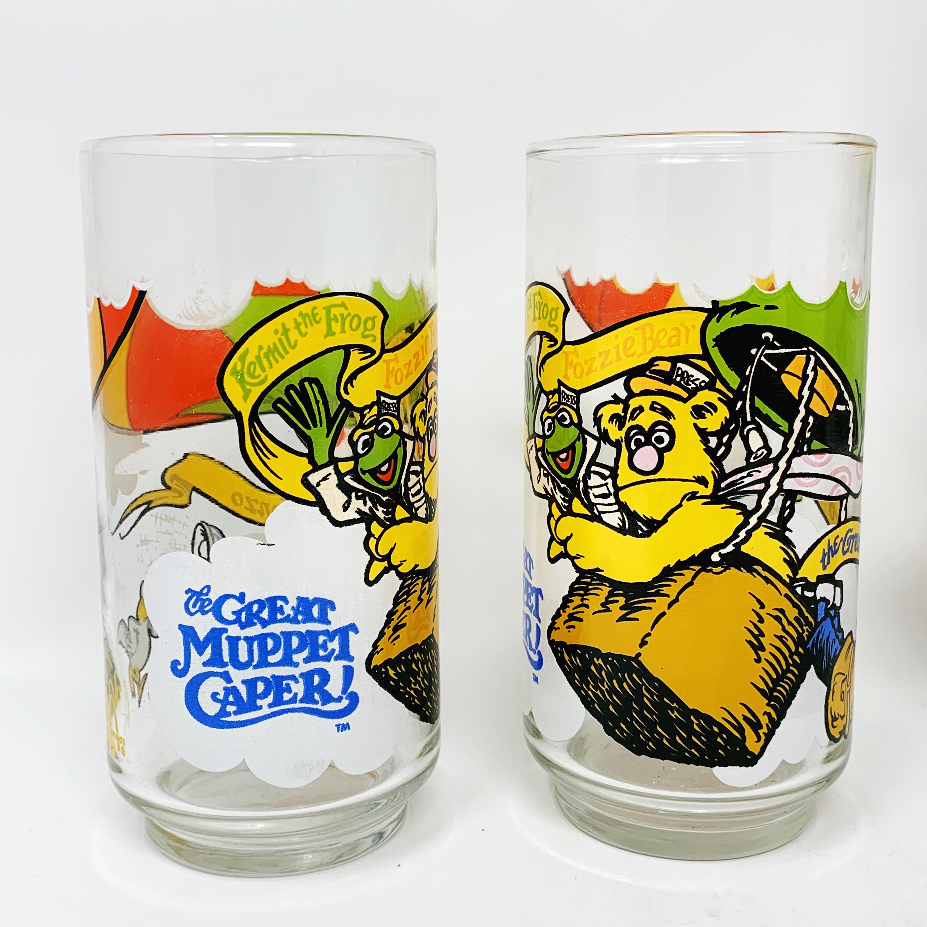 Muppet Glasses - the Great Muppet Caper - Mcdonalds Glasses - Kermit on ...