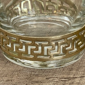 Greek Key Glasses Libbey Silver Caged Glass With Handles Mulled Wine ...