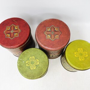 Ballonoff Canisters Coffee Tin Tea Tin Sunshine Coffee Golden Leaf Tea ...