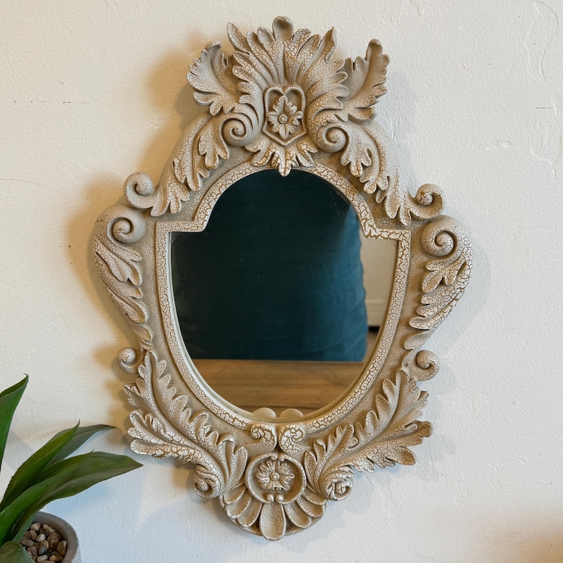 Wood Carved French Mirror - Etsy