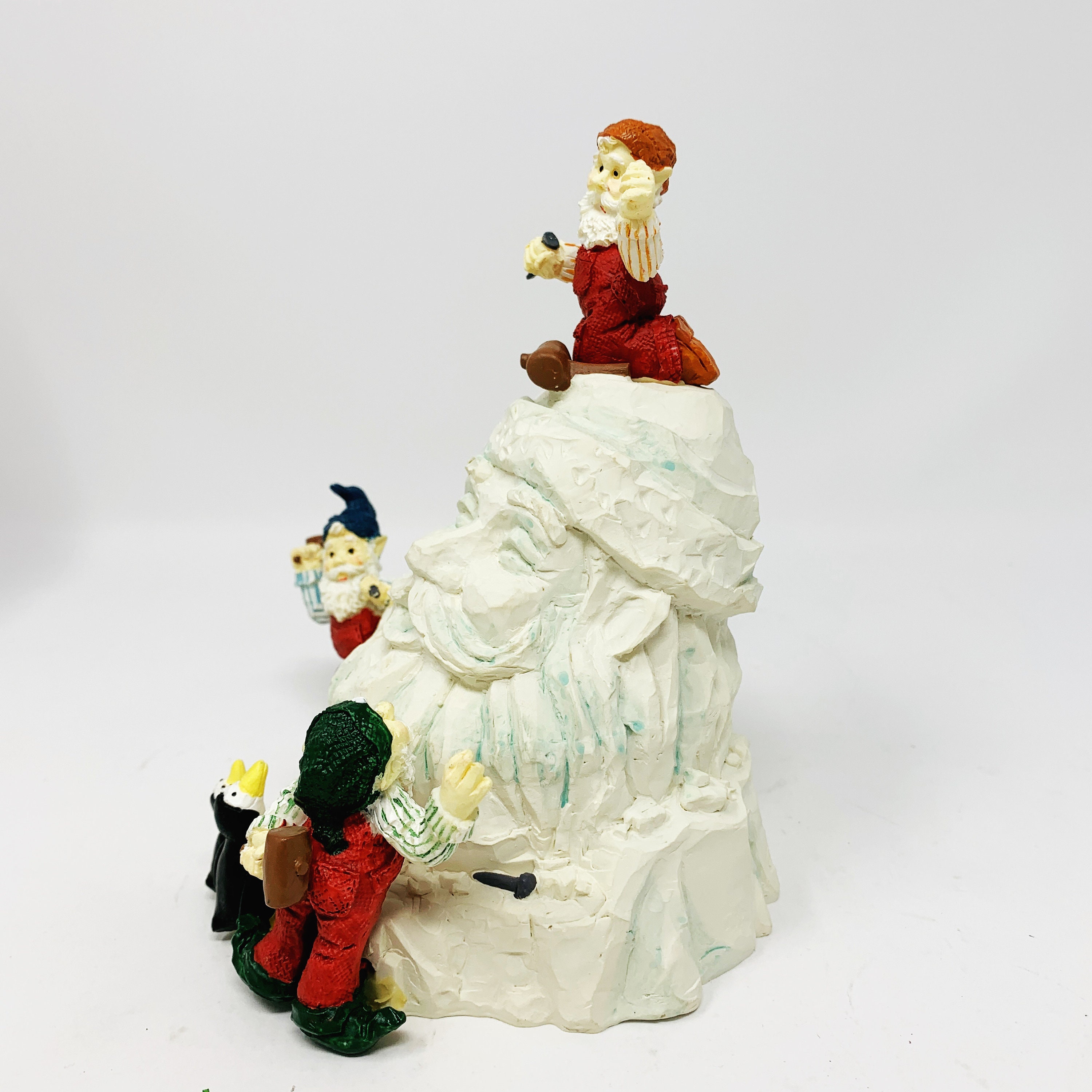 Sculpting Santa Figurine Elves Sculpting Christmas Holiday - Etsy