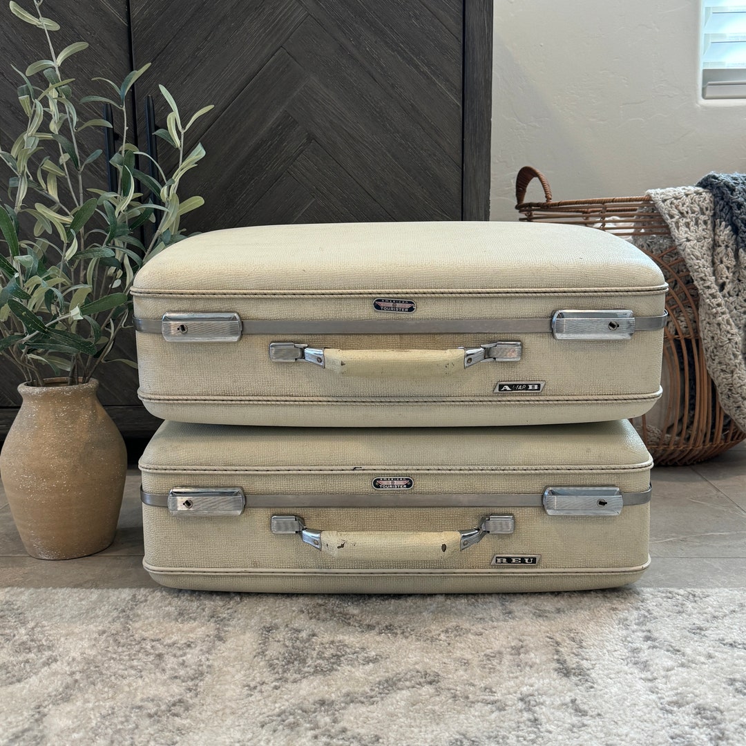 Vintage White Suitcase - You Pick - American Tourister - Vintage Suitcase - Vintage Luggage ...