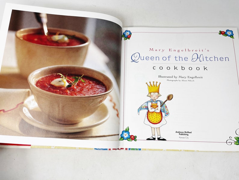 Mary Engelbreit Cookbook Queen of the Kitchen Cookbook - Etsy