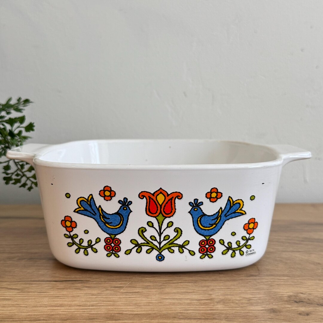 Corning Ware Country Festival Casserole | 1.5 Qt A-1 1/2-B Dish ...