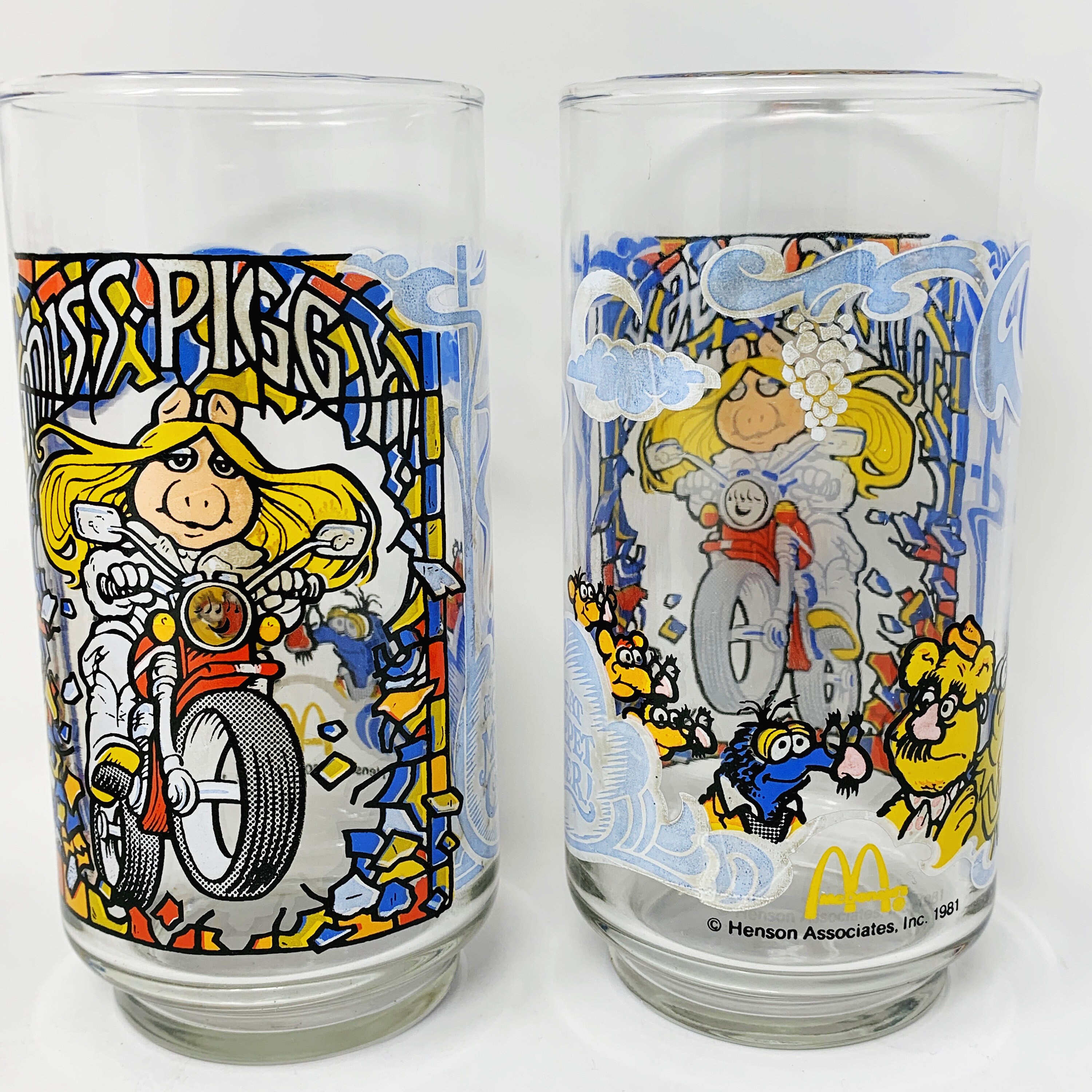 Muppet Glasses - the Great Muppet Caper - Mcdonalds Glasses - Kermit on ...