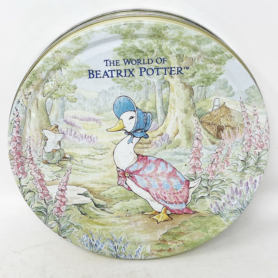 Beatrix Potter Tin - the World of Beatrix Potter - Jemima Puddle-duck ...