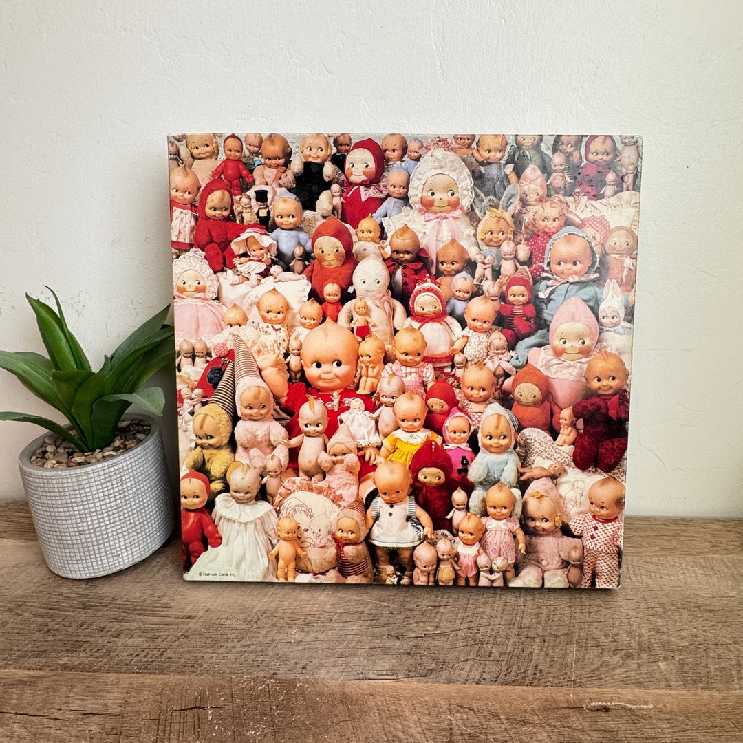Kewpie Doll Jigsaw Puzzle - COMPLETE - Kewpie Doll Art - Vintage Doll ...