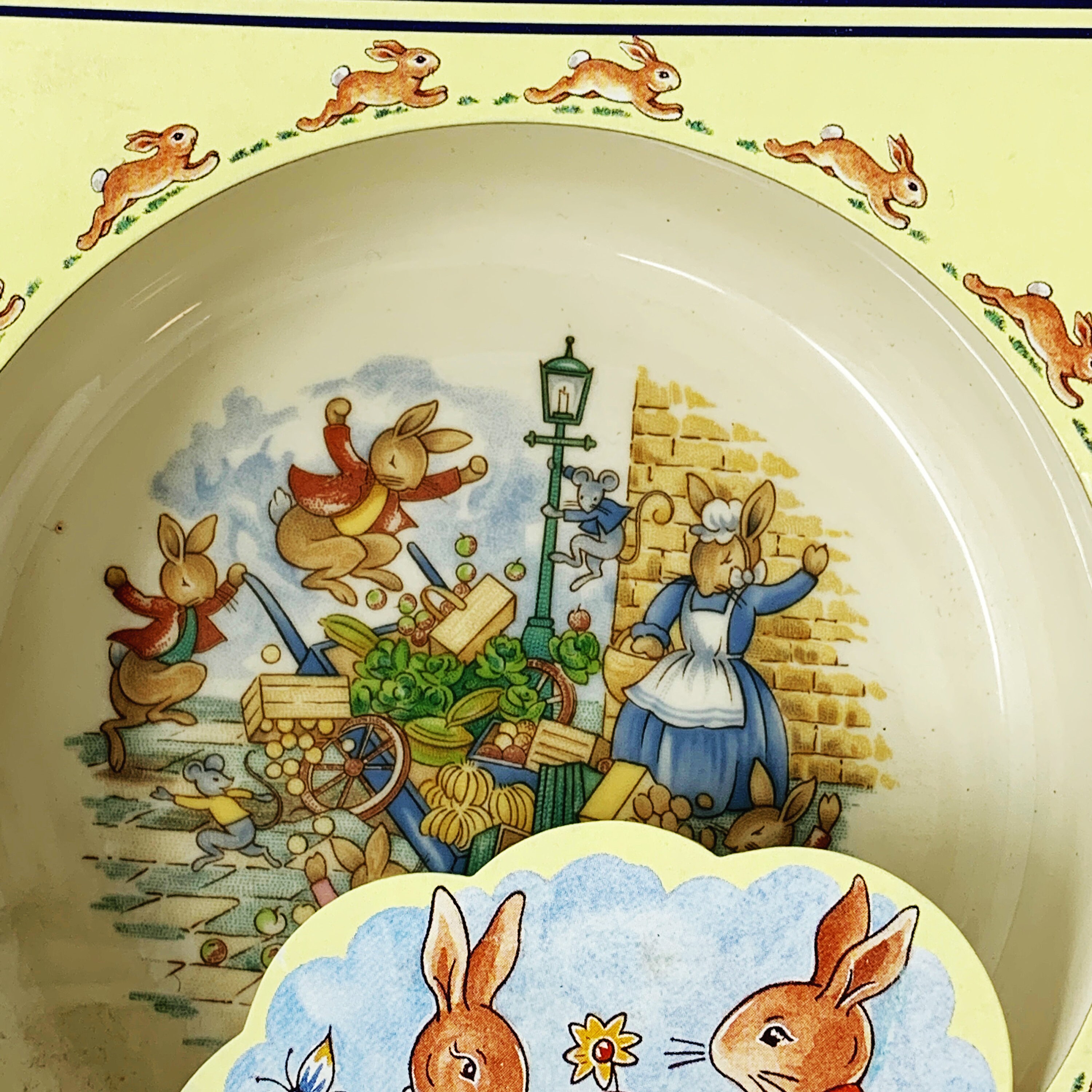 Bunnykins Dishes Bunnykins Child's Nursery Set Royal | Etsy