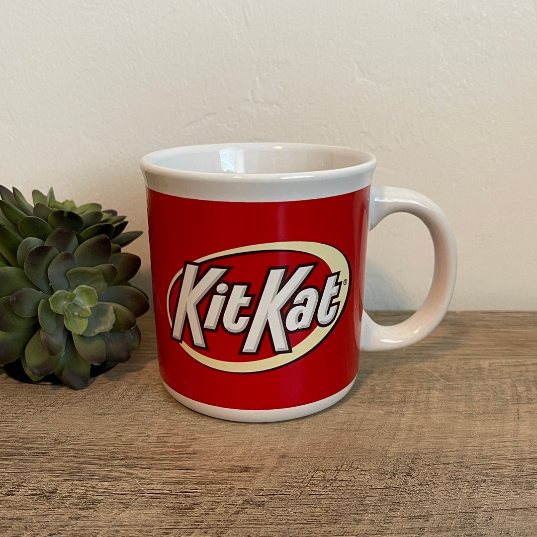 Kit Kat Mug VINTAGE Kit Kat Mug Candy Kitkat Galerie - Etsy