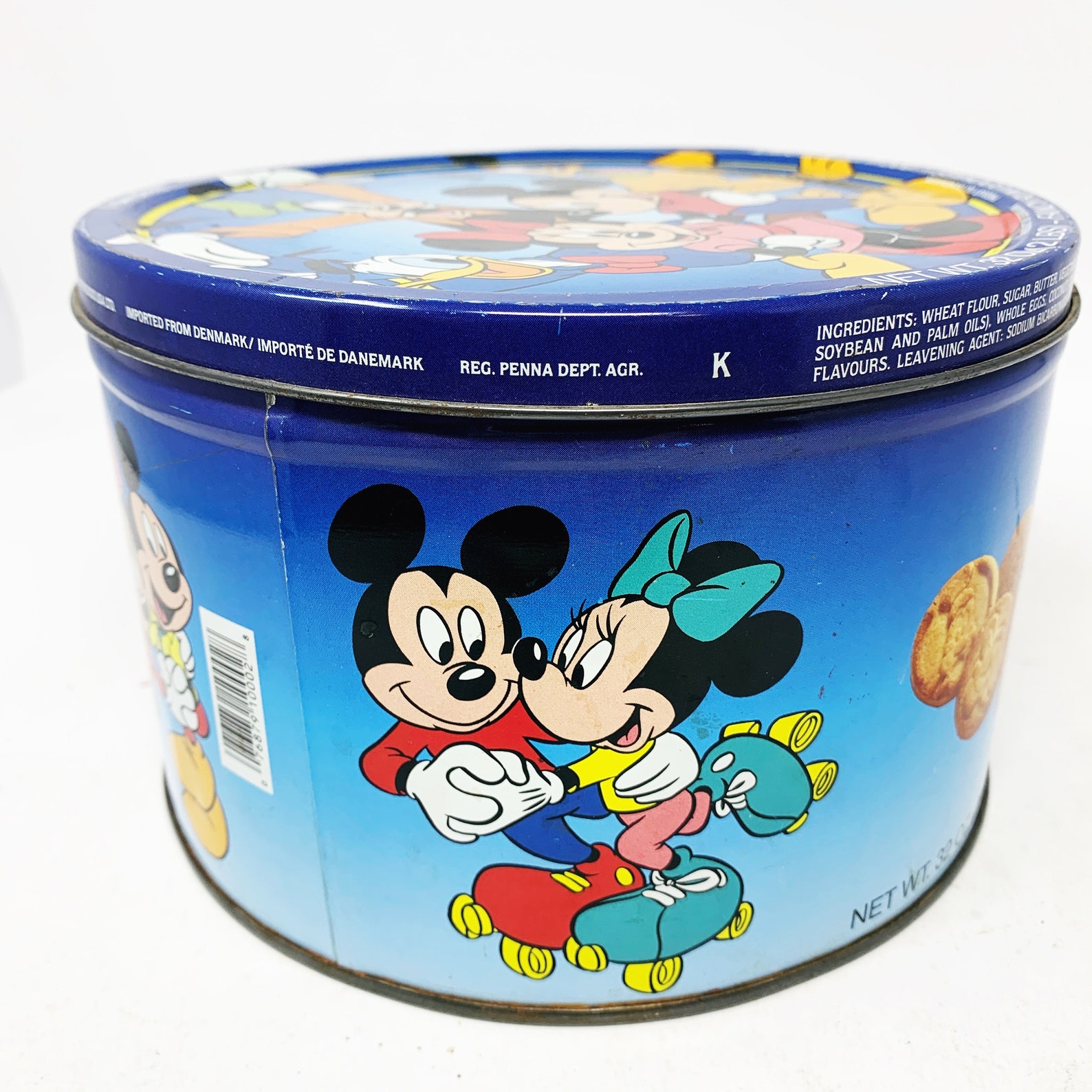 Vintage Disney Tin Disney Cookie Tin Mickey MInnie | Etsy