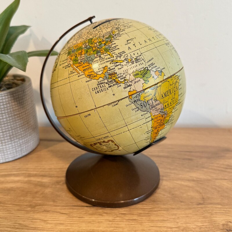 Globe Bank - Etsy