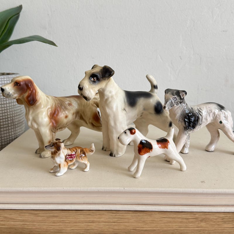 Vintage.dog Figurines - Etsy