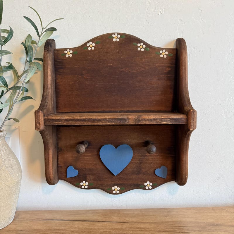 Country Wood Shelf - Etsy