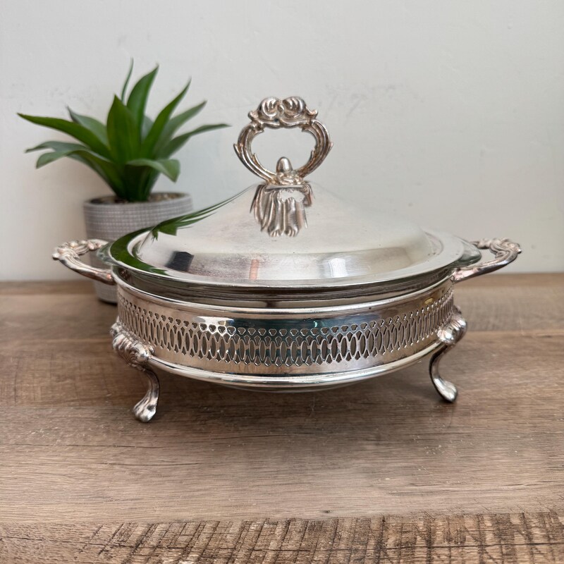 Silver Buffet Server - Etsy