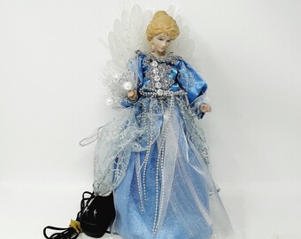 Blue Angel Tree Topper - Etsy