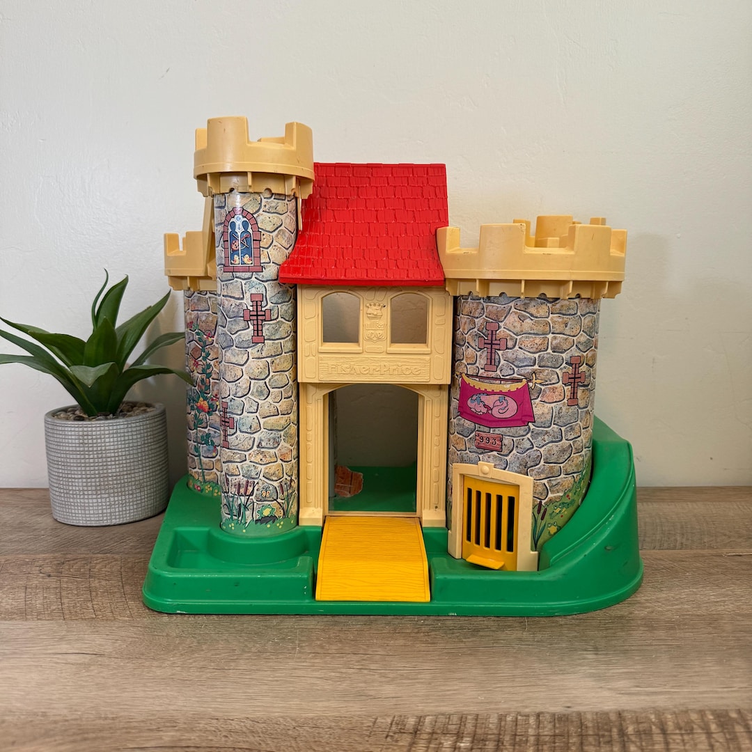 Fisher Price Castle Play Family Castle Little People Castle 1988 ...