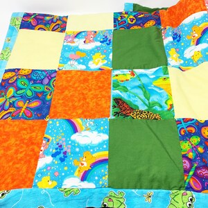 Care Bears Quilt VINTAGE Baby Blanket Bedding Hugs - Etsy