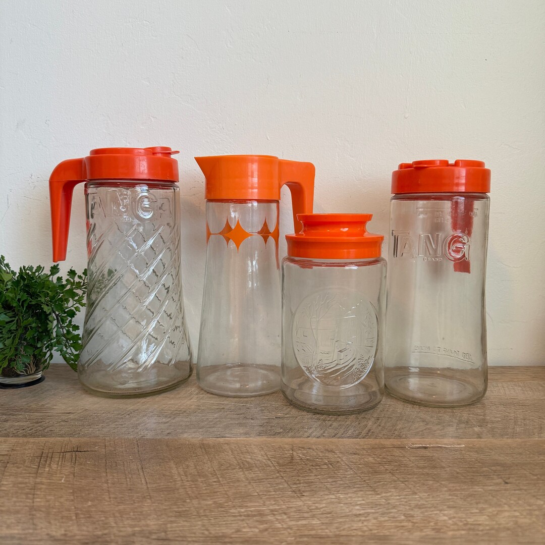 Vintage Tang Pitchers - YOU PICK - Tang - Orange Pitchers - Canister ...