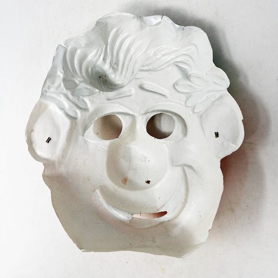 VINTAGE Halloween Mask - Fred Flintstone - Caesar - R… - Gem